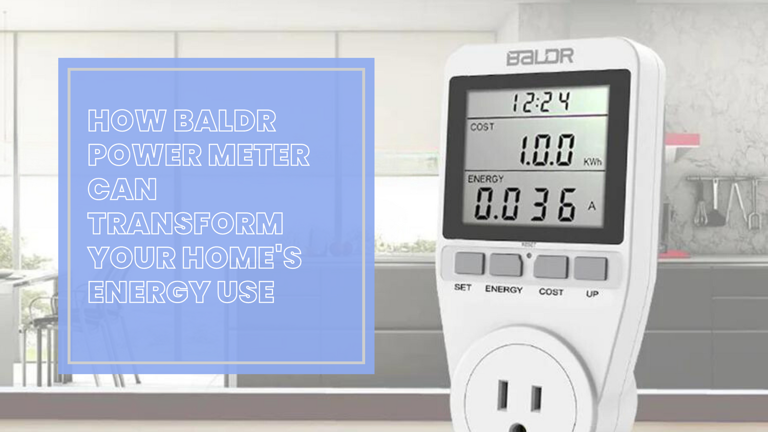How Baldr Power Meter Can Transform Your Home's Energy Use – BALDR Electronic
