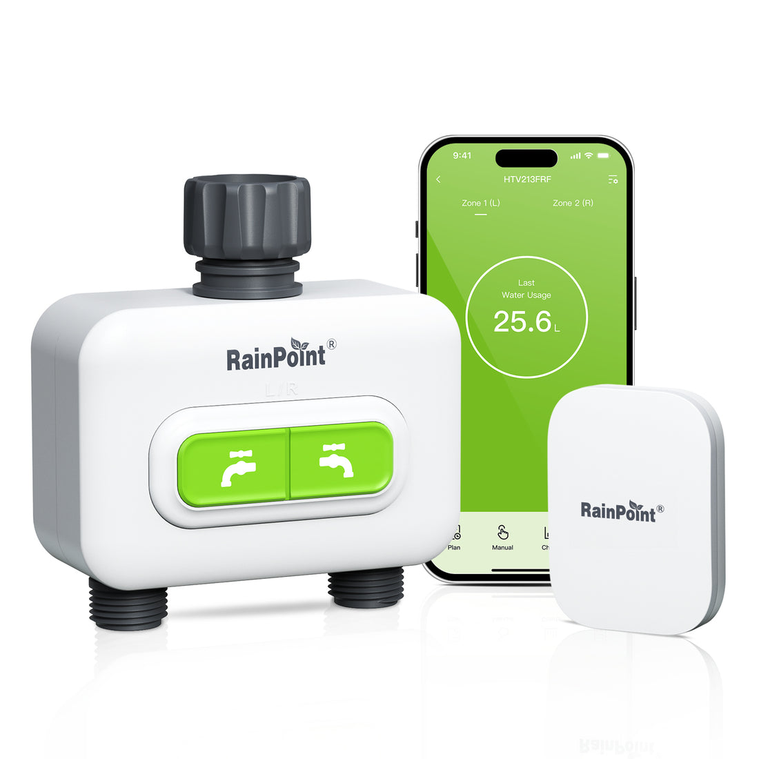 RainPoint Wireless Wi-Fi Rain Gauge with Rainfall, Accurate Rainfall R ...