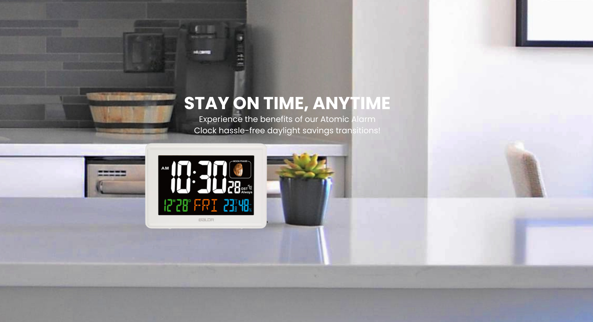 BALDR | Digital Clocks, Indoor Outdoor Thermometers, Weather Stations ...