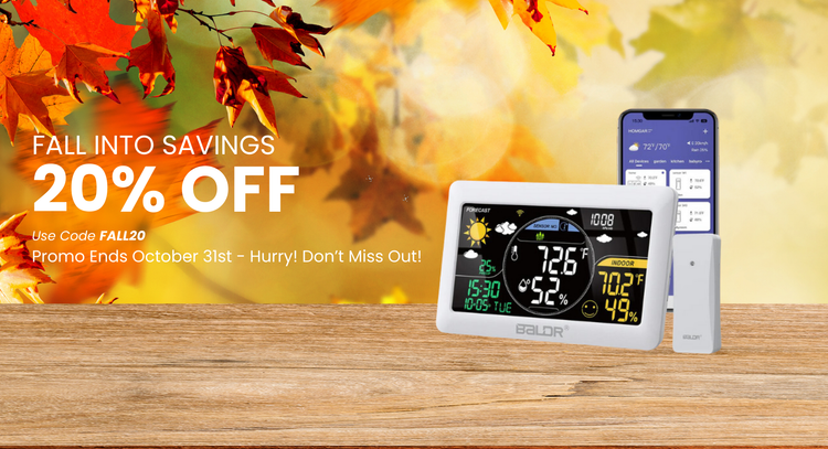 BALDR | Digital Clocks, Indoor Outdoor Thermometers, Weather Stations ...