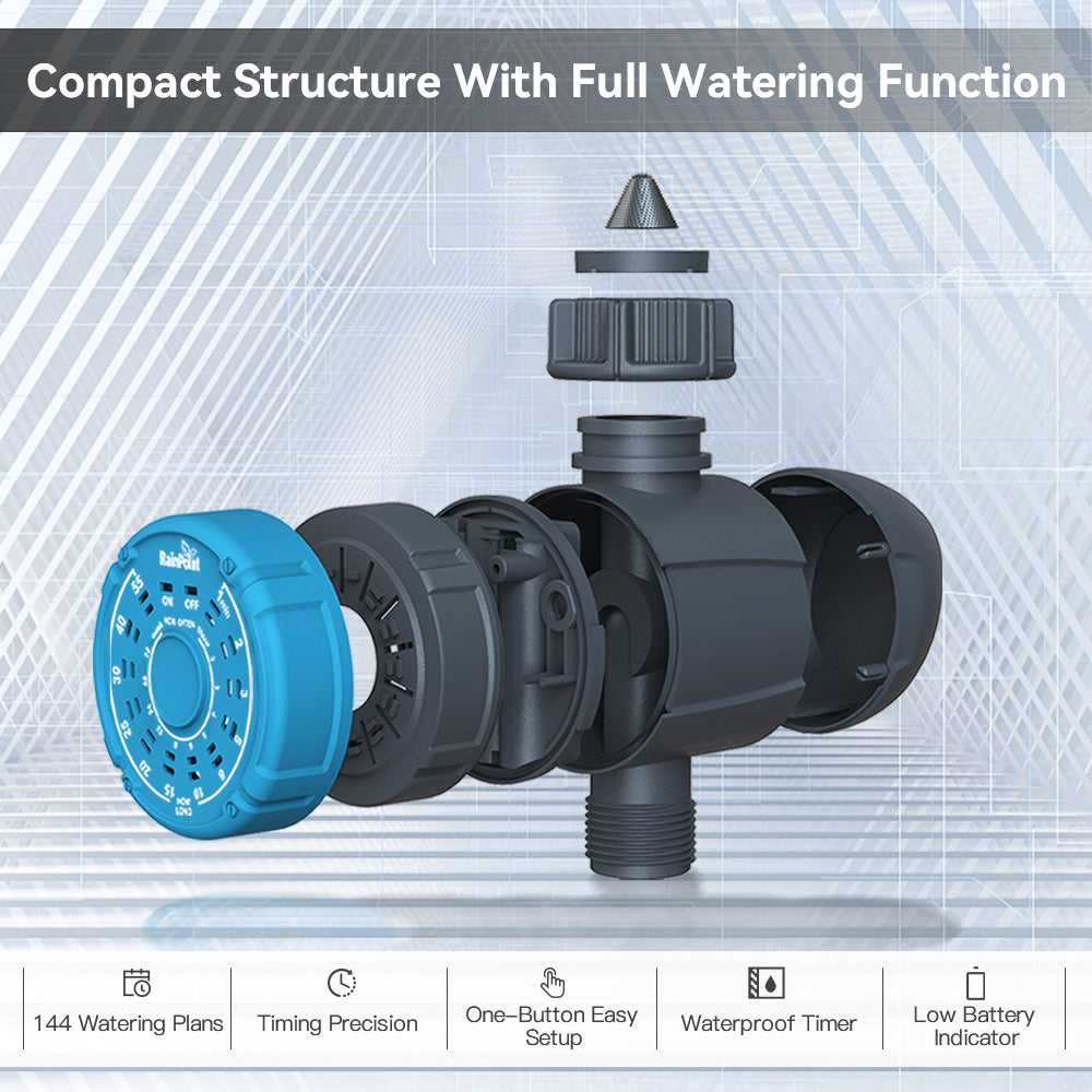 Water Timer for Outdoor Hose Faucet, Customizable Hose Timers for Wate ...