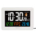 BALDR Atomic Alarm Clock - Large Color Display Digital Desk Clock with ...